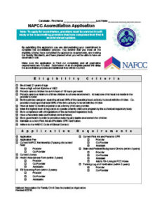 Accreditation – National Association for Family Child Care